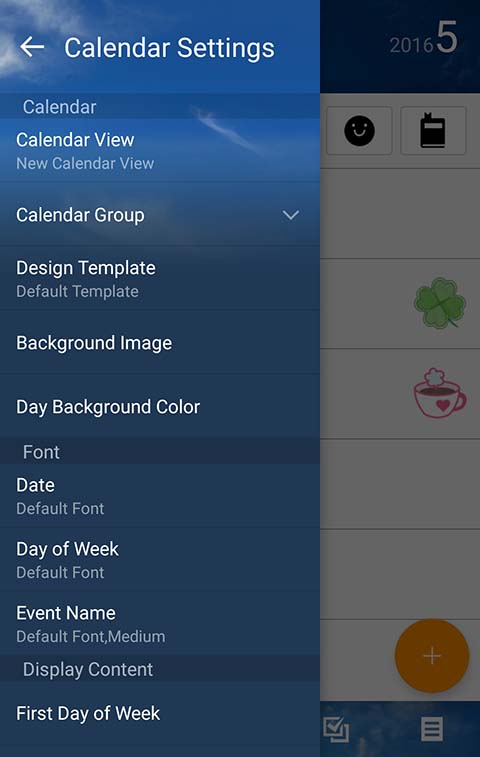 Schedule St Manual Calendar Settings 